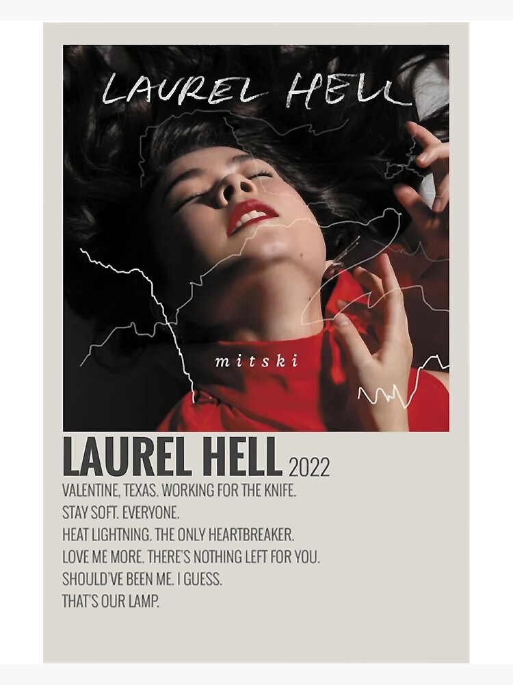 "Mitski Laurel Hell Album" Art Print for Sale by jenkinsdiza47 | Redbubble