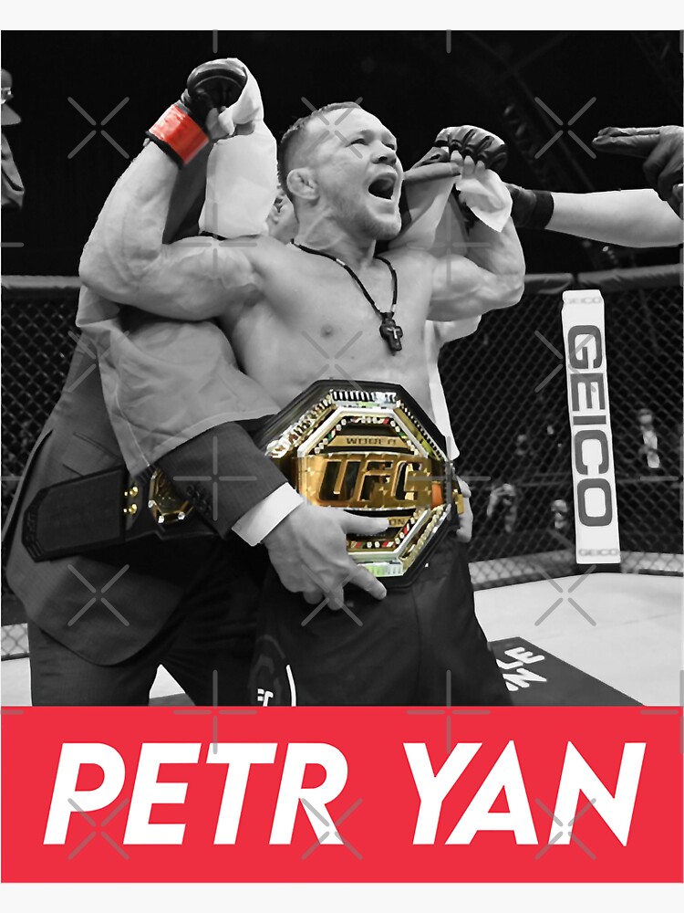 "Beautiful Model Petr Yan Champion Design" Sticker for Sale by ...