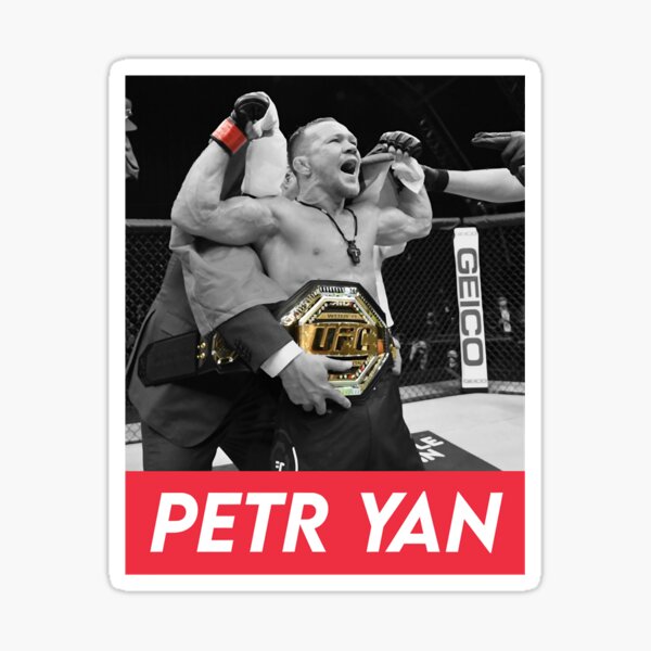 "Beautiful Model Petr Yan Champion Design" Sticker for Sale by ...