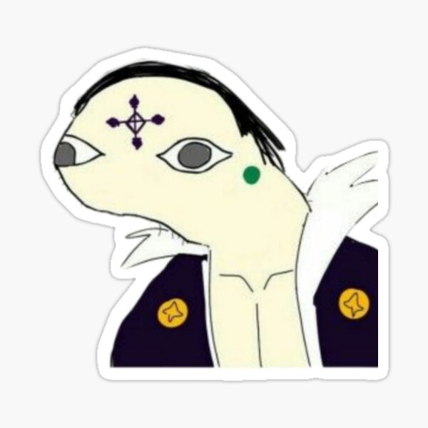 "Chrollo meme" Sticker for Sale by sickkick | Redbubble