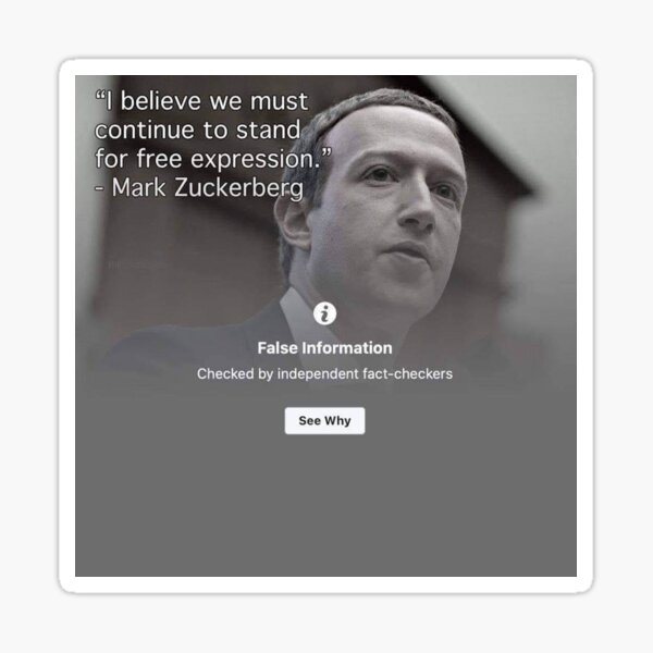 "FACT CHECK" Sticker for Sale by memetee107 | Redbubble