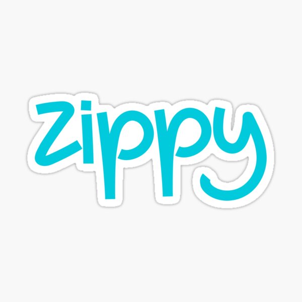 "Zippy, Funny Cool Best color art" Sticker for Sale by artdragongift ...