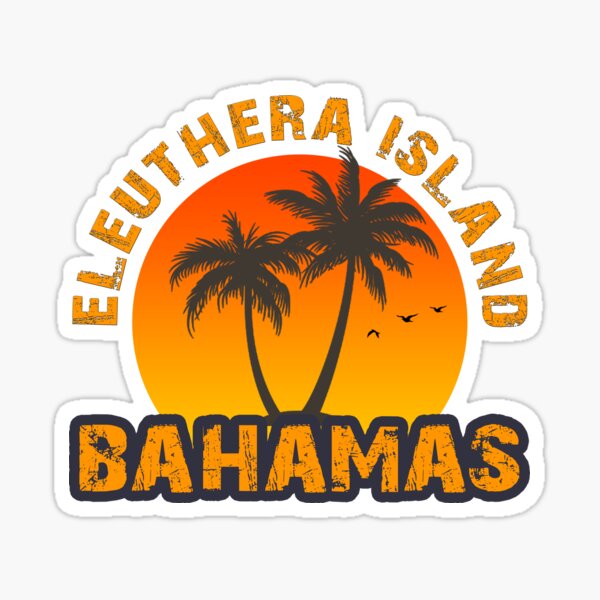 "Eleuthera Island - Bahamas" Sticker for Sale by Tatzki-Design | Redbubble