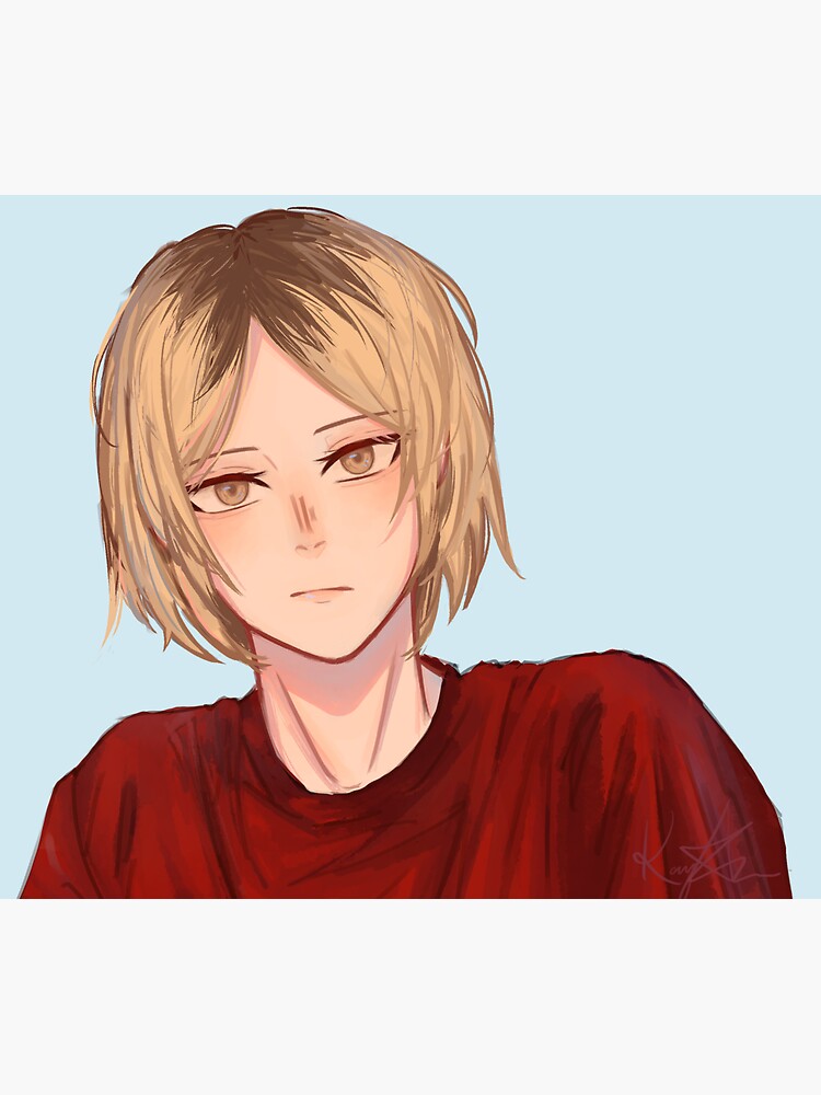 "Haikyuu Kenma Kozume Sticker" Sticker for Sale by arkhive | Redbubble