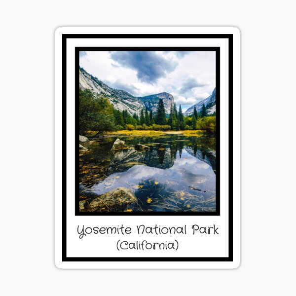 "Yosemite National Park Polaroid photo" Sticker for Sale by ...