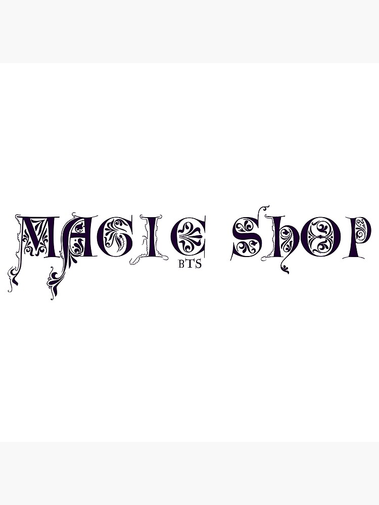 "Magic Shop - BTS" Poster for Sale by myusic | Redbubble
