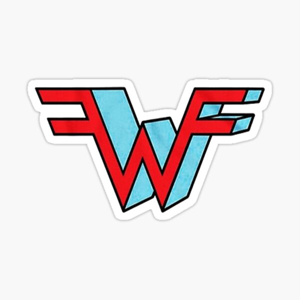 "weezer" Sticker for Sale by YeseniaRipley | Redbubble
