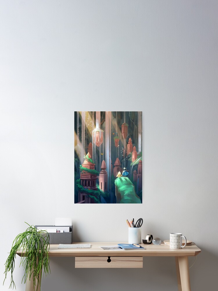 "Sky cotl" Poster for Sale by collinsdrawings | Redbubble