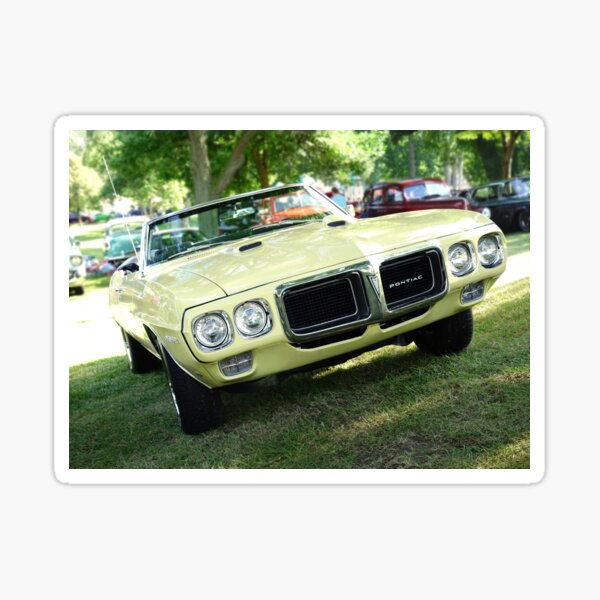 "Pontiac Firebird 400" Sticker for Sale by Burtney | Redbubble