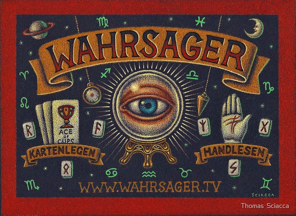 «Adivino» de Thomas Sciacca | Redbubble