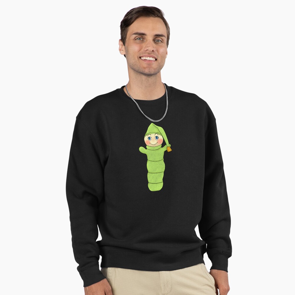 "Vintage Glo Worm Doll - Nostalgic 80's Toy - Glow Worm" Sticker for ...