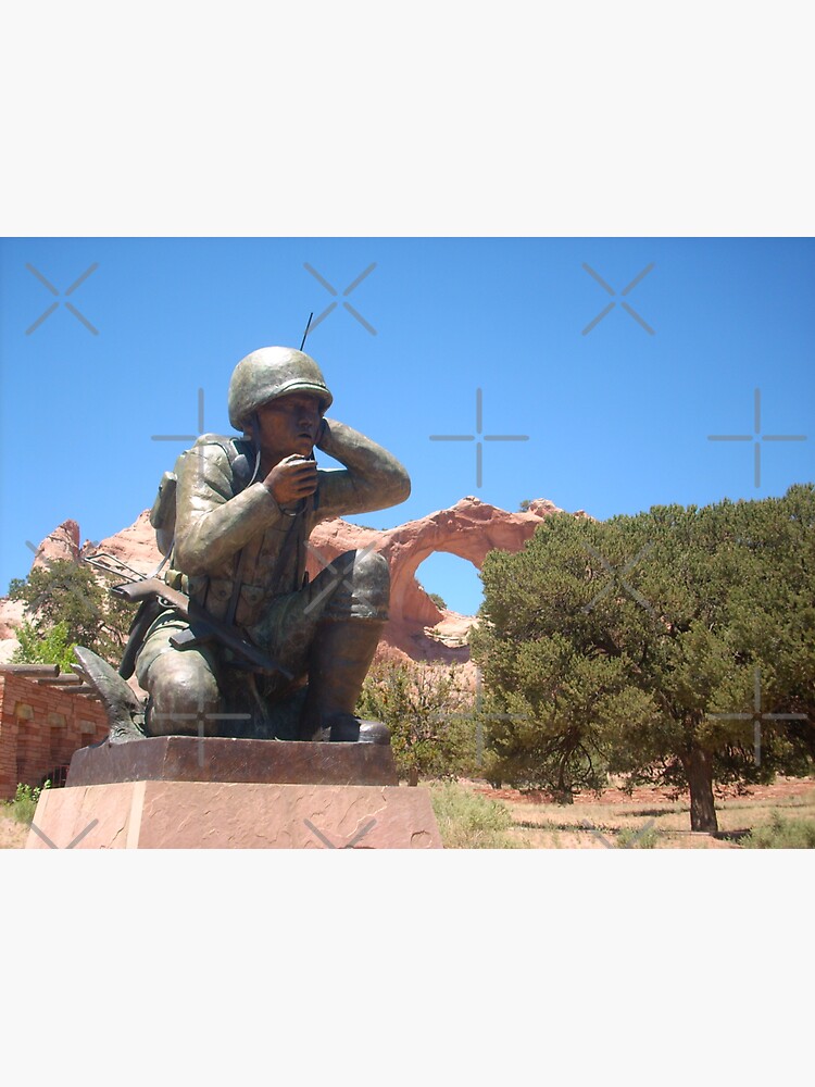 "Code Talker | Art by Earth | Historic Landmark Photo" Sticker for Sale ...