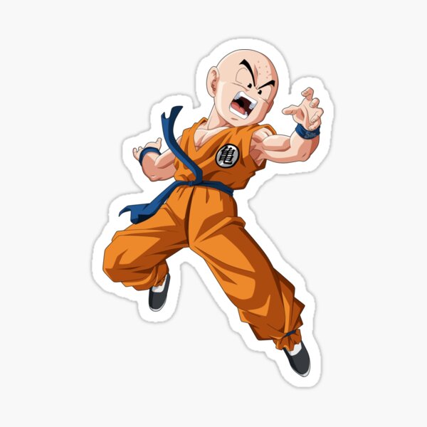"Krillin Z" Sticker for Sale by HarrisonNTirrel | Redbubble