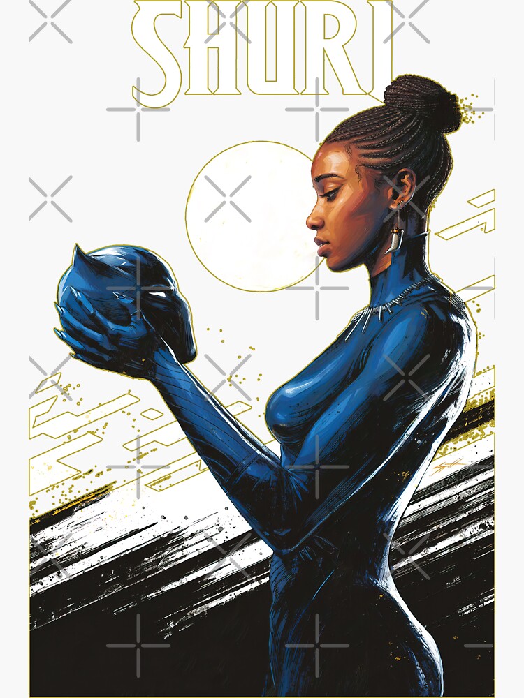 "Shuri 2022" Sticker for Sale by MarieSmart77 | Redbubble