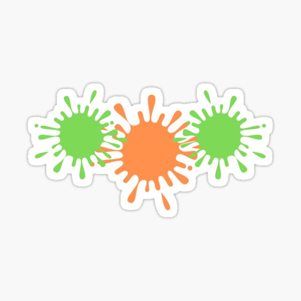 " water splash" Sticker for Sale by Rabeeca-designs | Redbubble