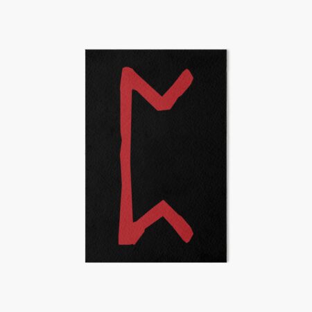 "Viking Rune - Perthro Elder Futhark Runic Luck Symbol" Galeriedruck ...