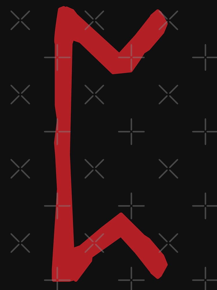 "Viking Rune - Perthro Elder Futhark Runic Luck Symbol" T-shirt for ...