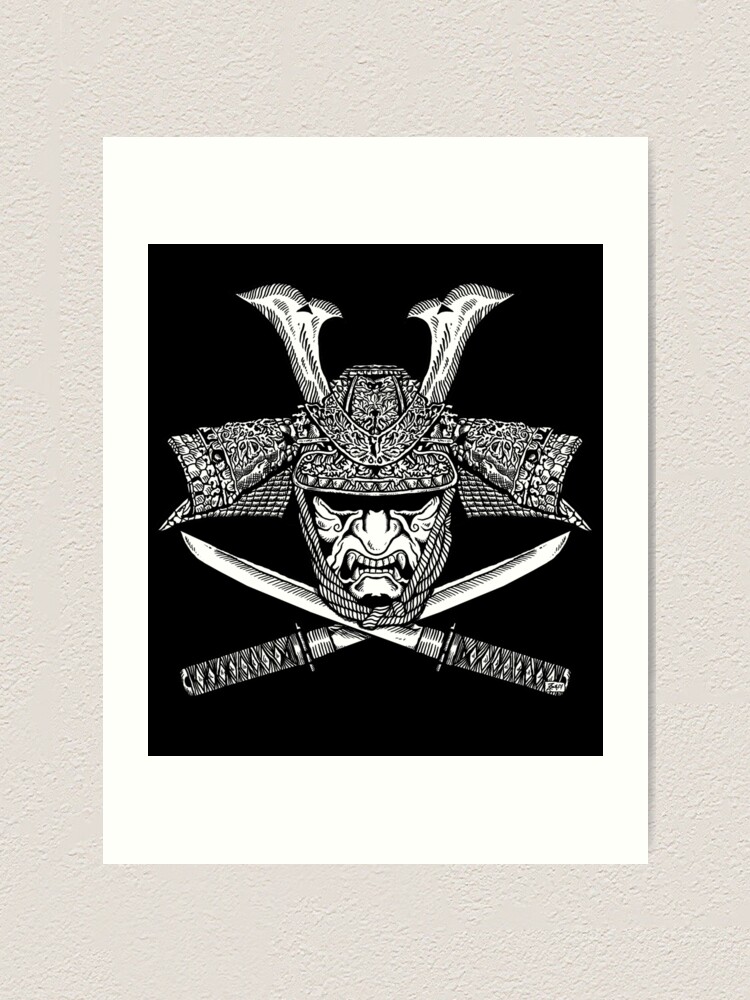 "Samurai Jolly Roger" Art Print by ZugArt | Redbubble