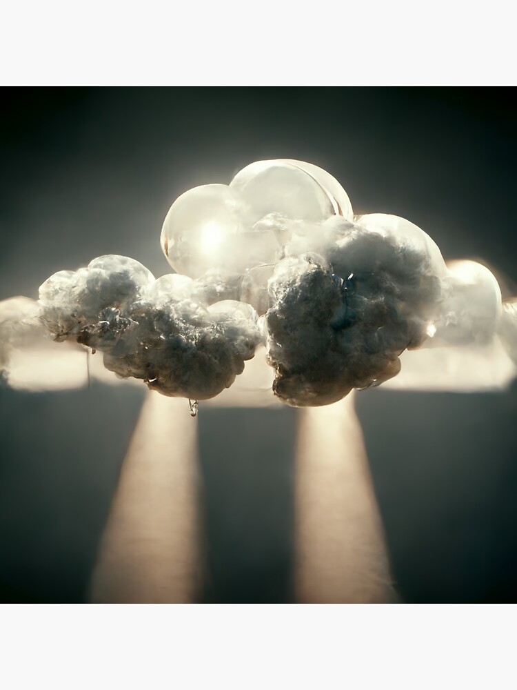 "Every cloud has a silver lining" Sticker for Sale by DrCreAItivity | Redbubble