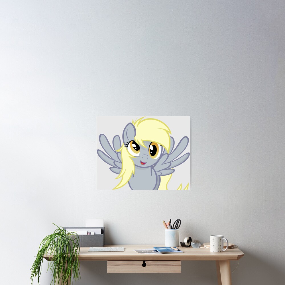 "Derpy Hooves " Poster by Godoffury | Redbubble