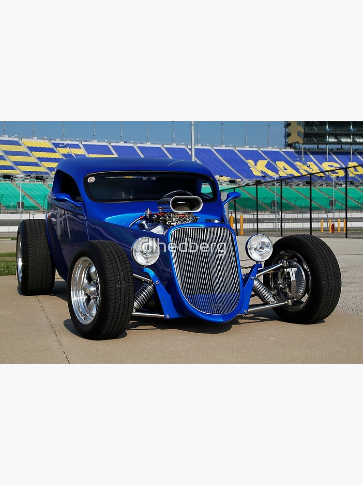 "Blue Coupe" Poster by dlhedberg | Redbubble