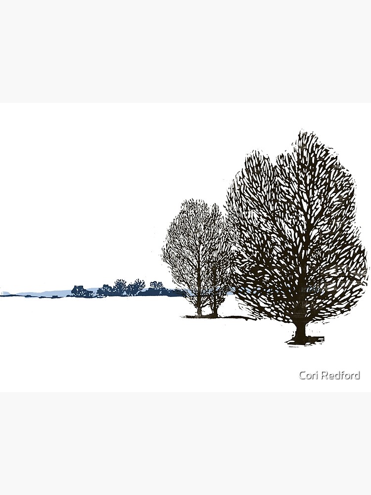 Lino Cut Trees