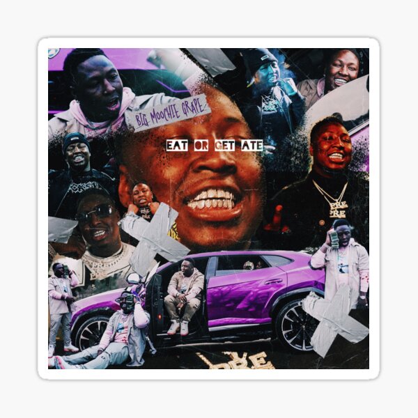 "Eat Or Get Ate" Sticker for Sale by KevinAlkire | Redbubble