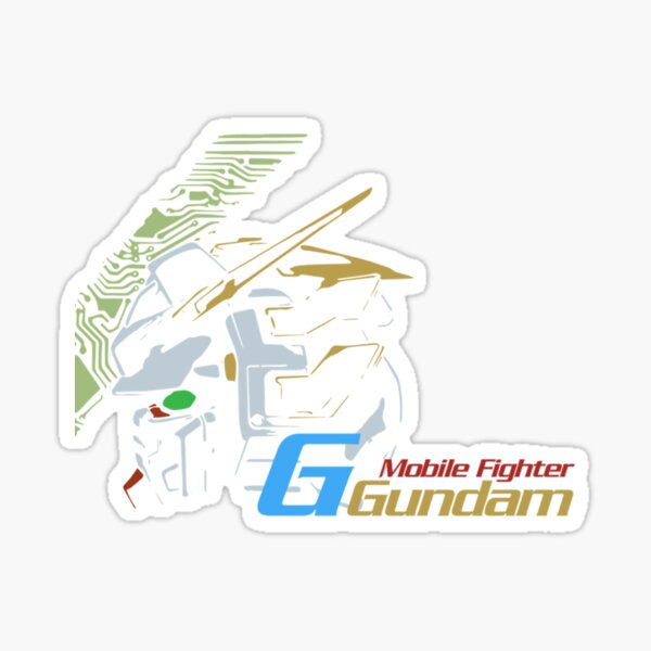 "Mobile Fighter G Gundam Shining Gundam" Sticker for Sale by selewbew ...