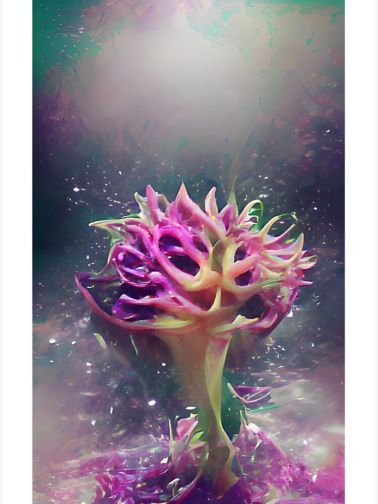 "Alien Flower Premium " Poster for Sale by ThePrintAllin | Redbubble