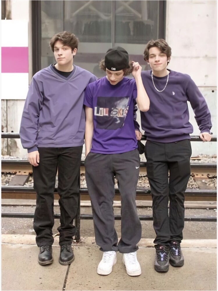 "Fashion purple sturniolo triplets " Sticker for Sale by ThePrintAllin ...