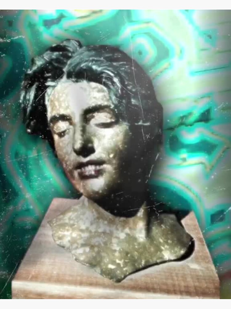 "Stone Head on the Chopping Block" Sticker for Sale by Gonkpoke | Redbubble