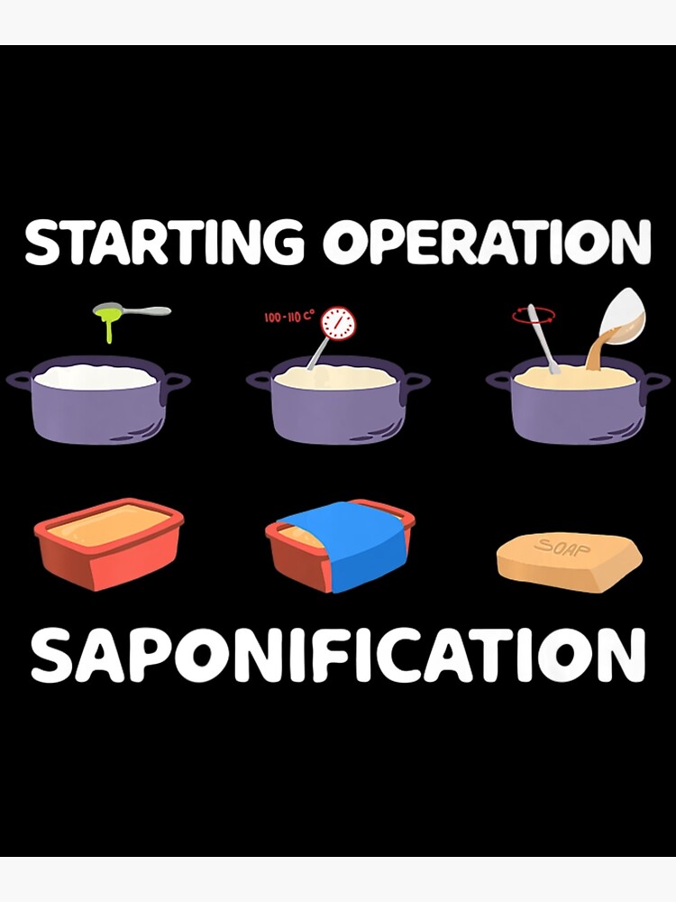 "Soapmaking Starting Operation Saponification Soap Making" Poster for ...