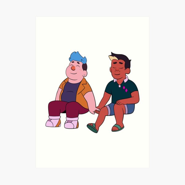 "Barney and Logs - Dead End Paranormal Park" Art Print for Sale by ...