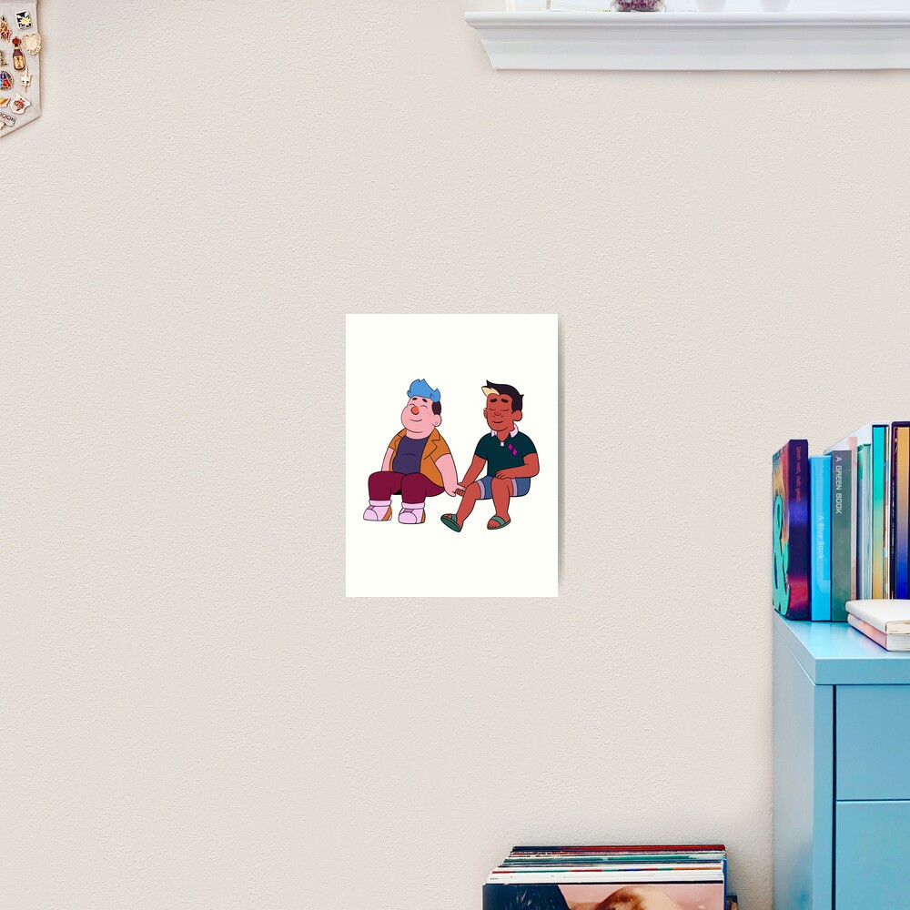 "Barney and Logs - Dead End Paranormal Park" Art Print for Sale by ...