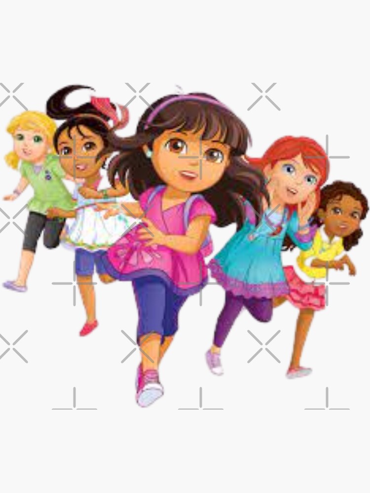 Pegatina «Dora y sus amigos En la ciudad | Dibujos animados para niños ...