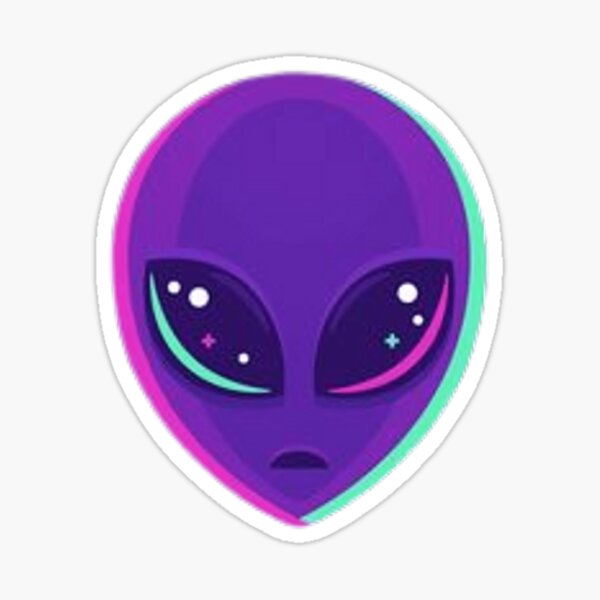 "Alien psy" Sticker for Sale by Ultra-Modern | Redbubble