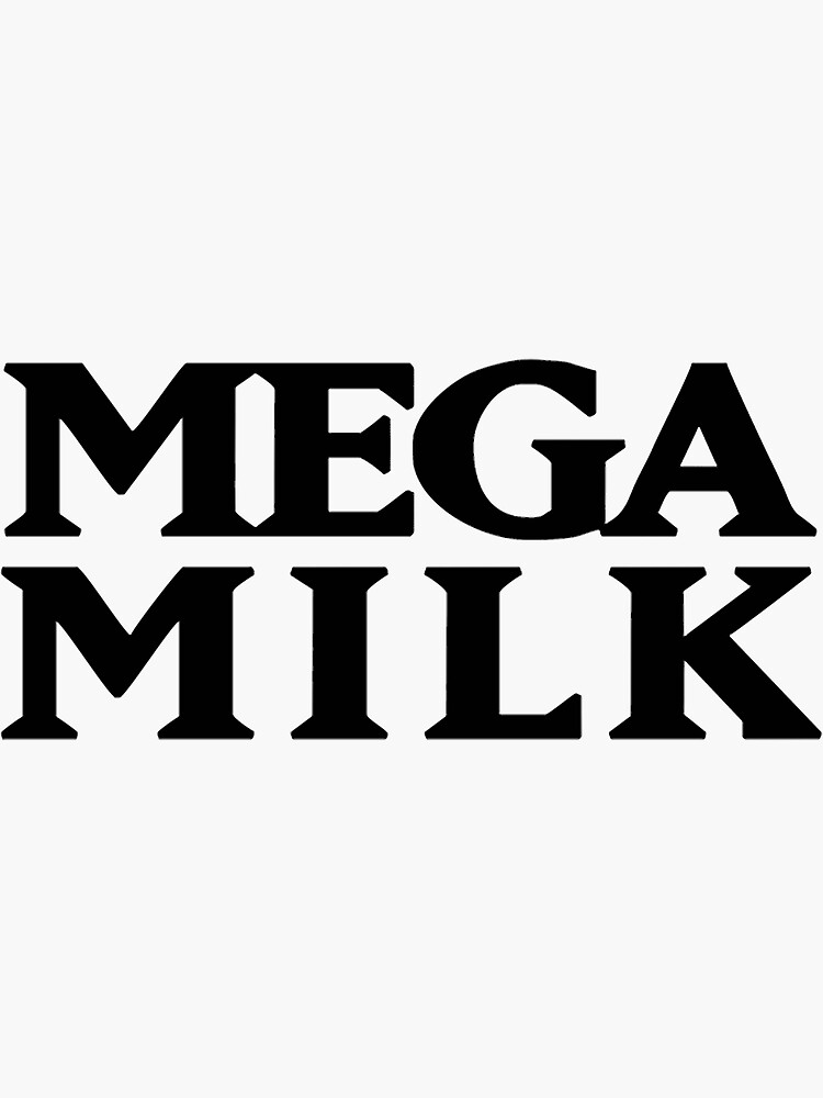 "Best seller mega milk merchandise" Sticker for Sale by BillManson ...