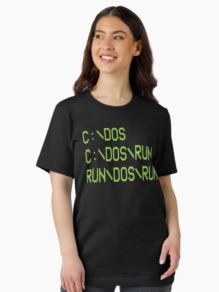 "RUN/DOS/RUN" Essential T-Shirt for Sale by everything-shop | Redbubble