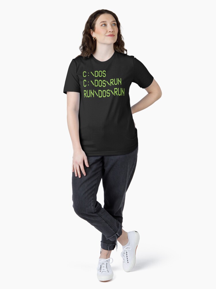 "RUN/DOS/RUN" Essential T-Shirt for Sale by everything-shop | Redbubble