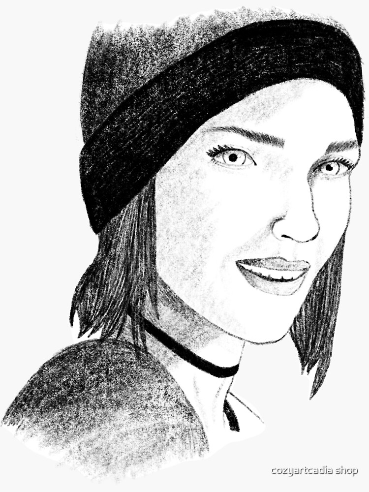 "steph (smiling) – life is strange: true colors" Sticker for Sale by ...