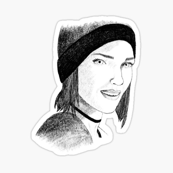 "steph (smiling) – life is strange: true colors" Sticker for Sale by ...