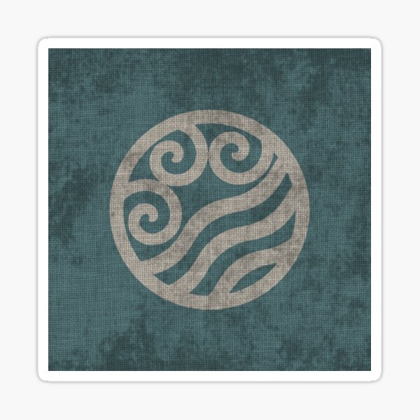 "Atla Tapestry 5 - Flag of the Water Tribe (South)" Sticker for Sale by ...