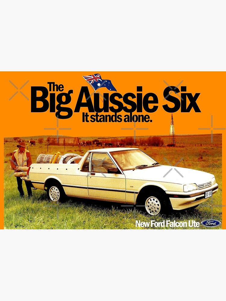 "FORD FALCON UTE - ADVERT" Art Print for Sale by ThrowbackM2 | Redbubble