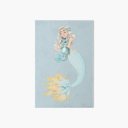 "Mermaid Hug Baby Dragon Fashion Illustration Mom Illustration" Art ...