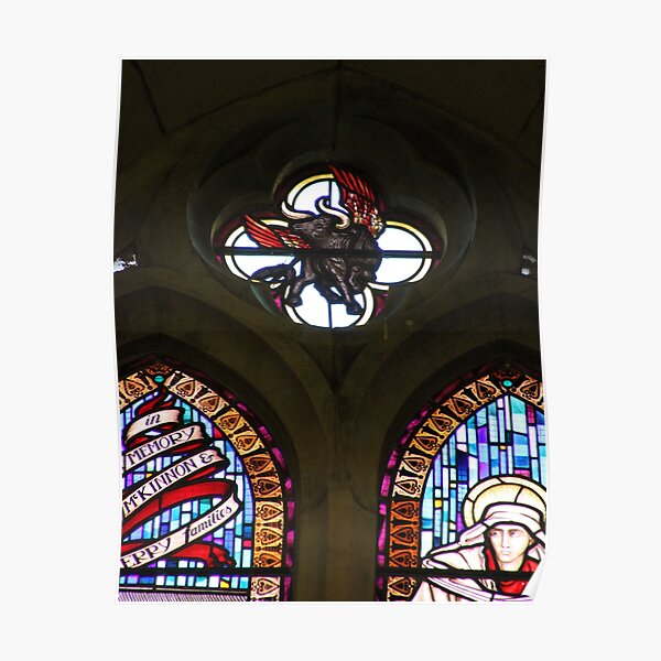 "The Winged Bull of St Luke" Poster by JHamilton | Redbubble