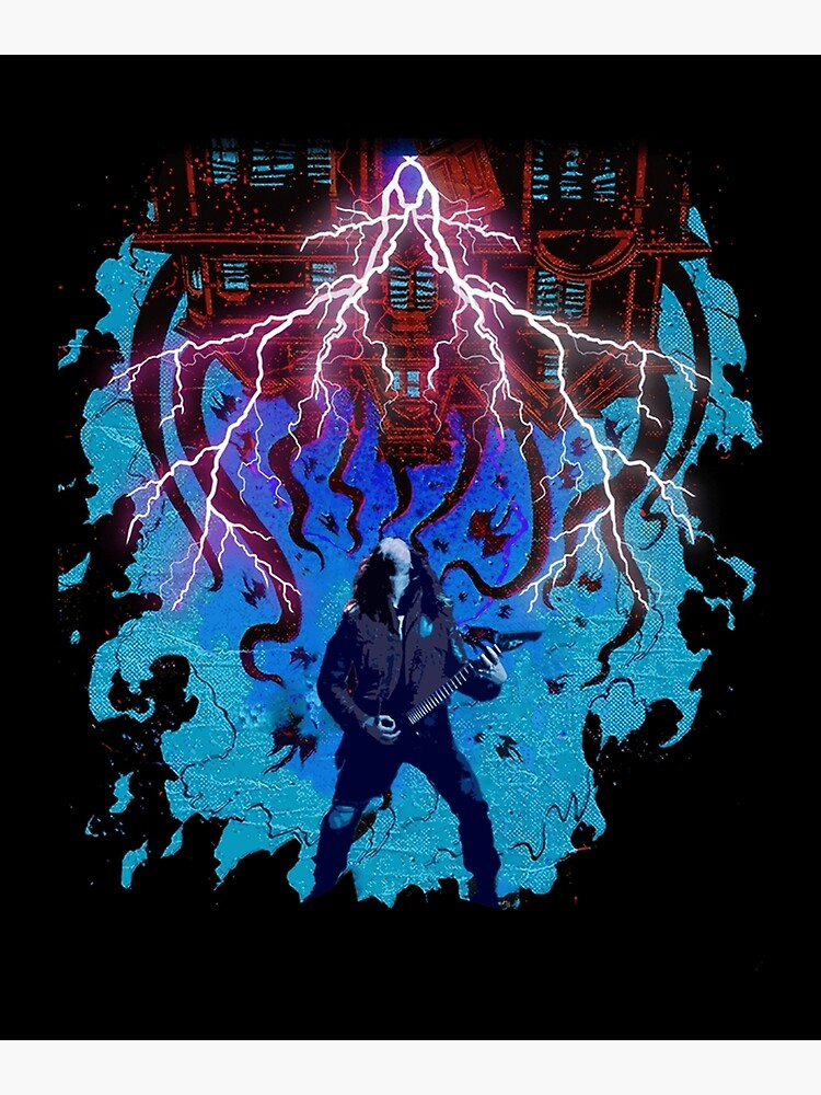 Poster « Le Piggyback Eddie Munson Stranger Things Poster », par ...
