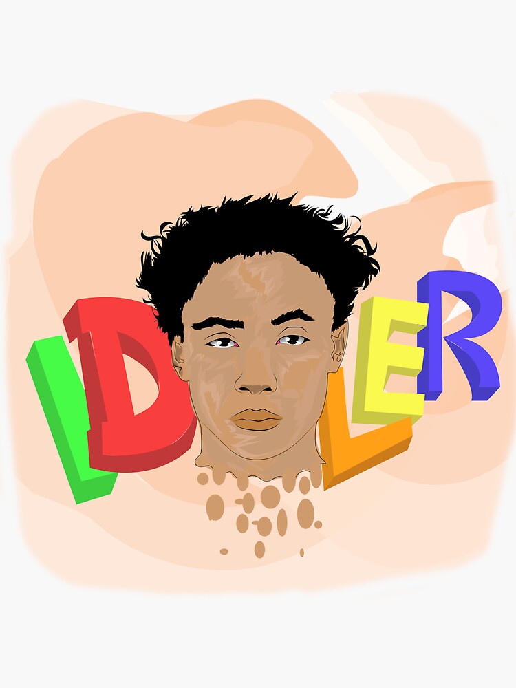 "idler vector art.....;" Sticker for Sale by DesignPy05 | Redbubble