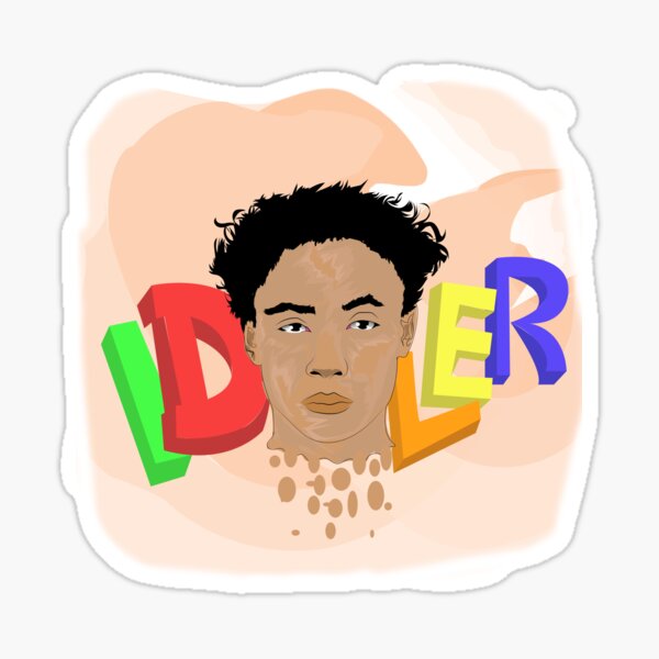 "idler vector art.....;" Sticker for Sale by DesignPy05 | Redbubble