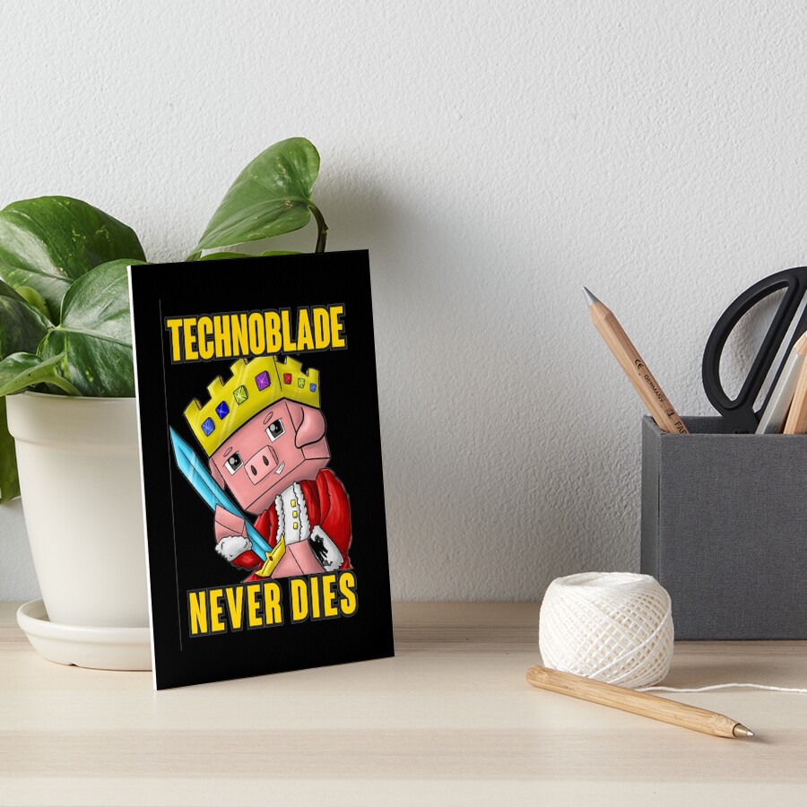 "Technoblade Never Dies 2022" Art Board Print for Sale by Russandmills2 ...