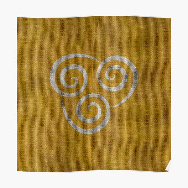 "Atla Tapestry 7 - Flag of the Air Nomads V2" Poster for Sale by ...
